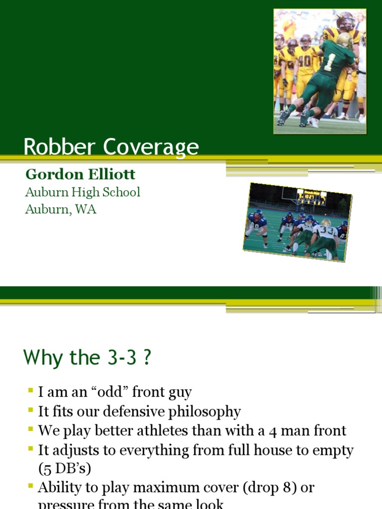 Robber Coverage | PDF | Football Codes | Sports