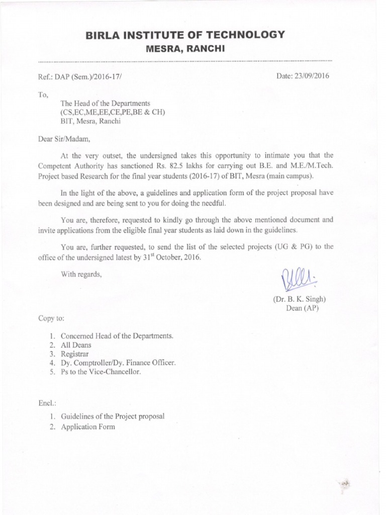 BE & ME MTech Project Proposal | PDF | Engineering | Science And Technology