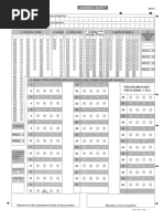 Imo Omr Sheet 2023-24 | PDF