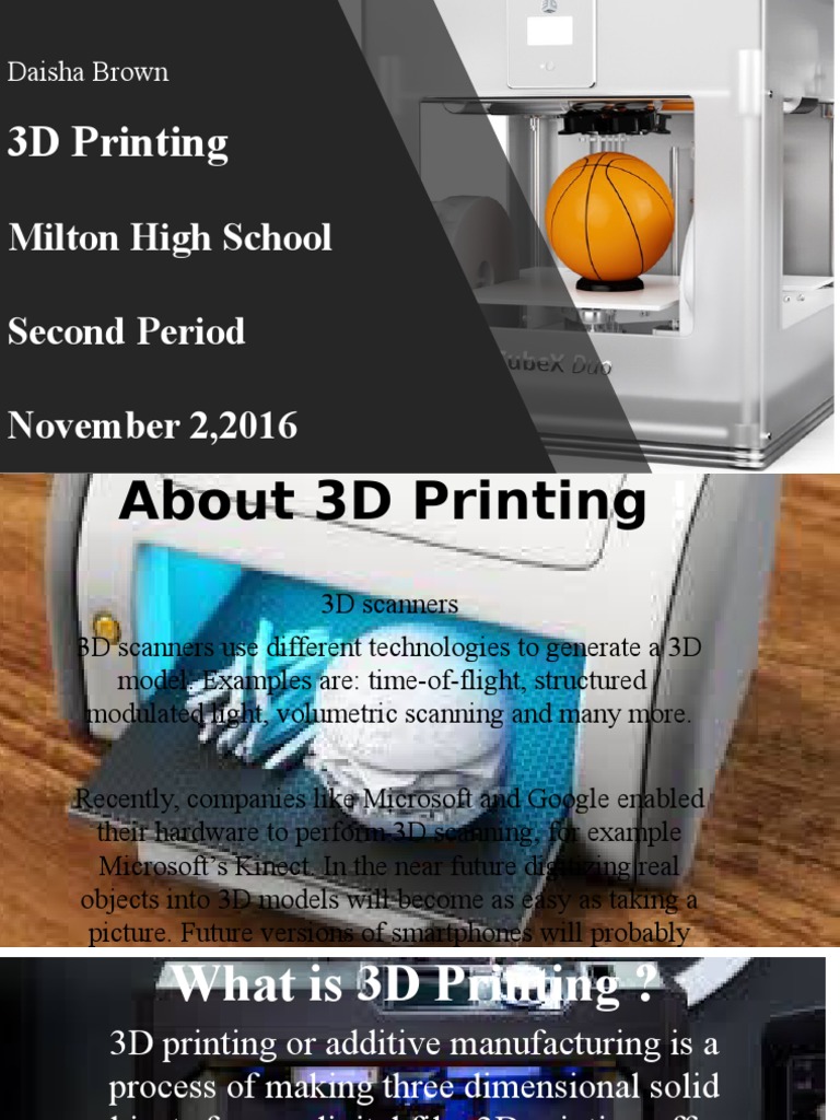 3d Printing | PDF