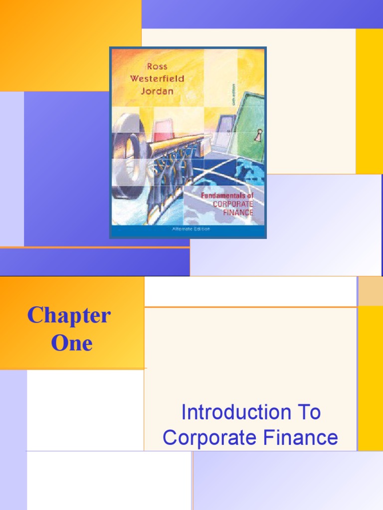 Chap001 Instructors | PDF | Chief Financial Officer | Financial Markets