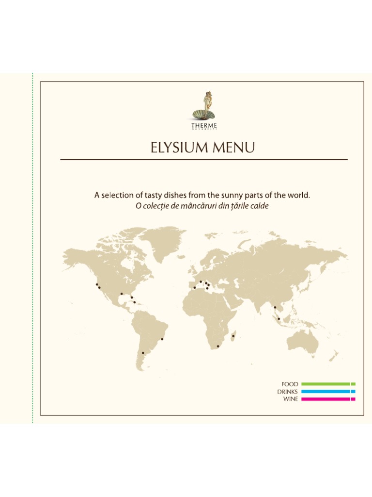 Elysium Food Menu | PDF