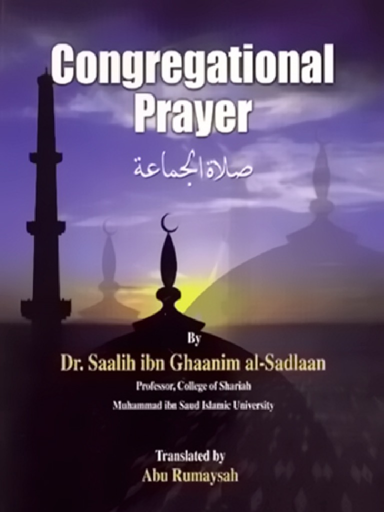 Congregational Prayer | PDF | Muhammad | Prayer