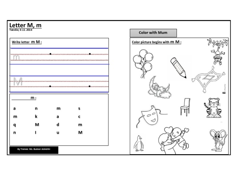 M Letter Writing | PDF