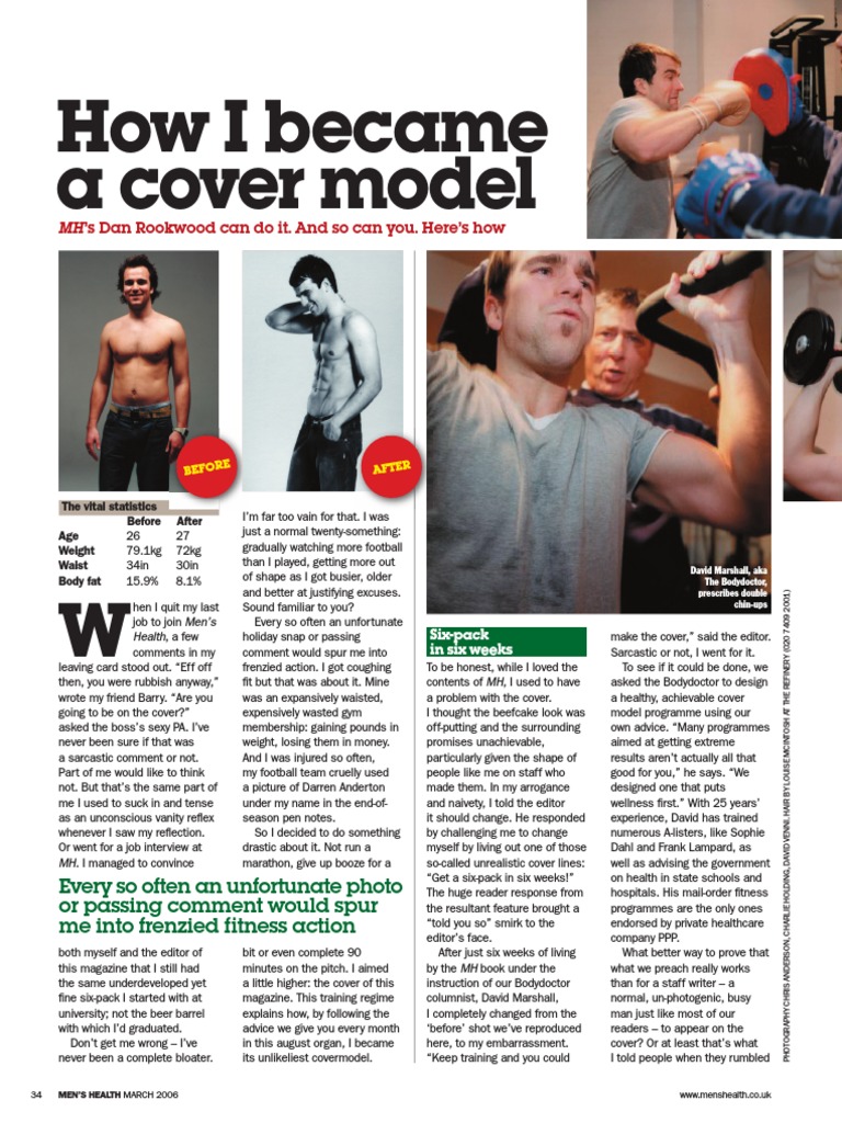How I Become A Cover Model-BodyDoctor HD | PDF | Dieting | Eating ...