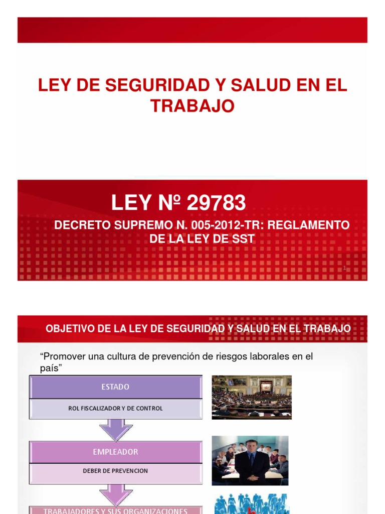 Analisis de La Ley 29783 y Reglamento | PDF | Derecho laboral | La seguridad