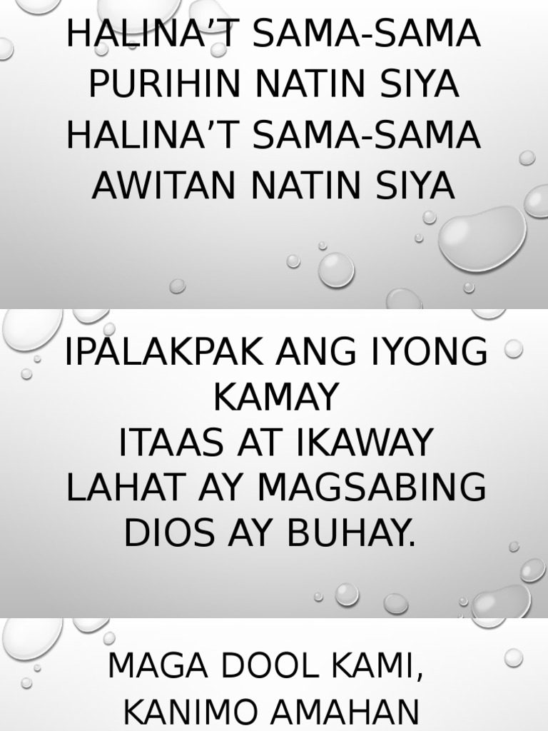 Line Up Praise&Worship | PDF