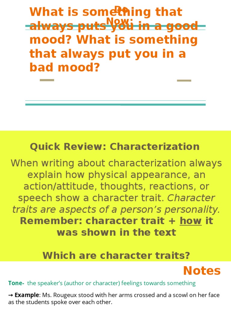 Hunger Games Day 2 - Tone and Mood | PDF | Language Arts & Discipline