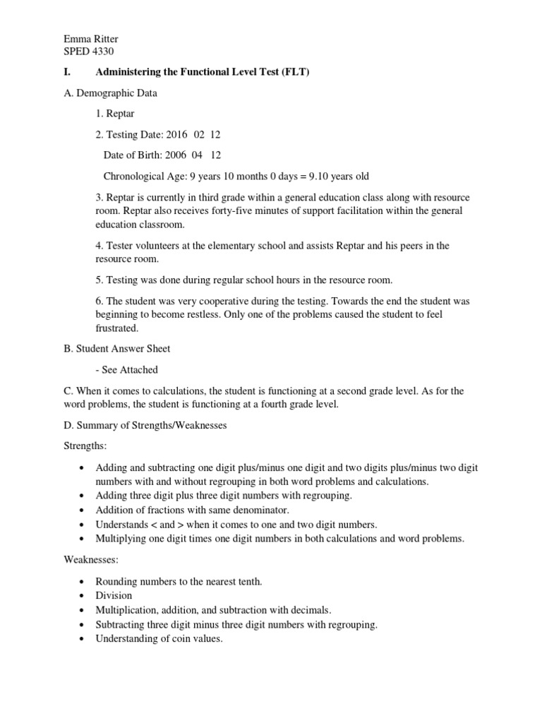 FLT Write Up | PDF | Fraction (Mathematics) | Teaching Mathematics