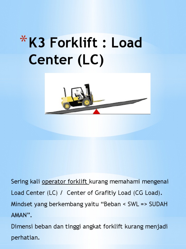 K3 Forklift | PDF