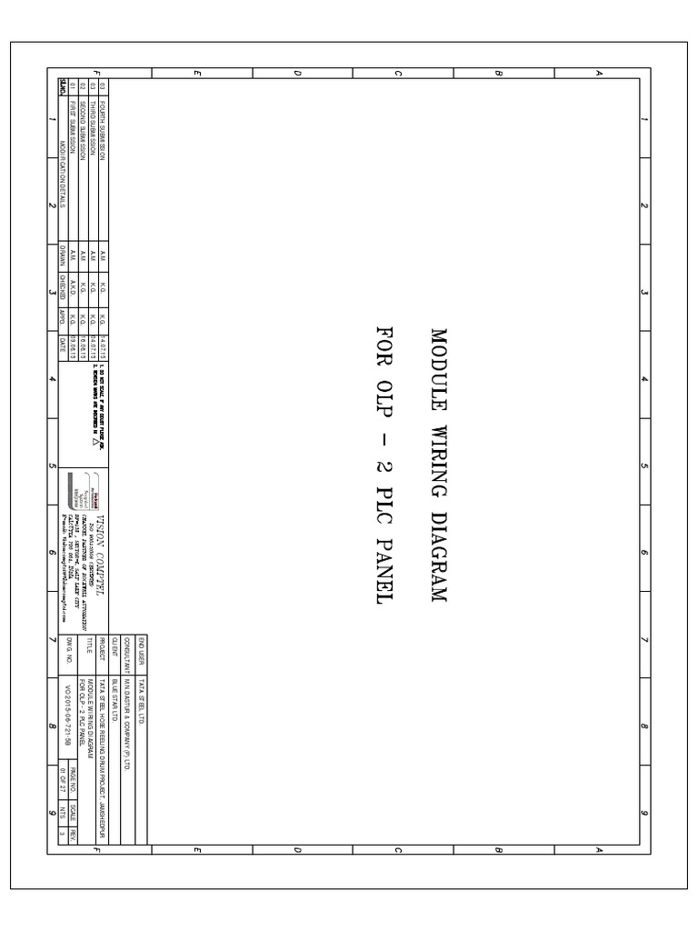 2.2 Schematic PLC RIO Panel 2 | PDF | Alternating Current | Fuse ...