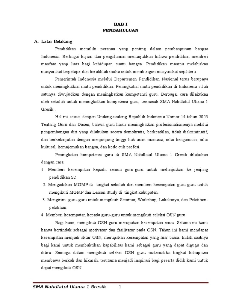 Isi Bab 1,2,3,4 | PDF