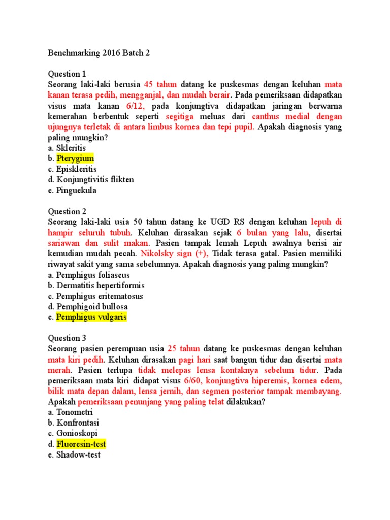 Soal Ukmppd | PDF