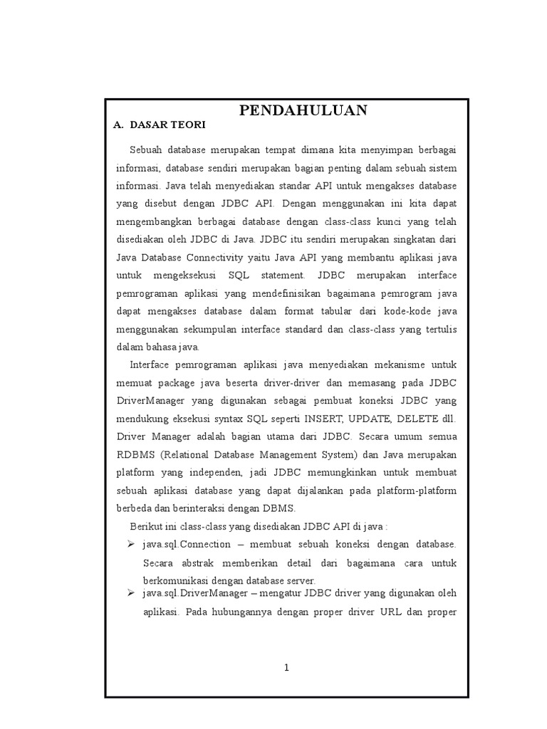 Laporan Praktikum Pemrograman Lanjut | PDF