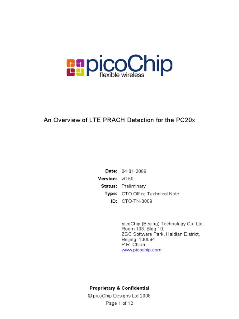 Lte Prach Detection Pdf Discrete Fourier Transform Sampling Signal Processing 