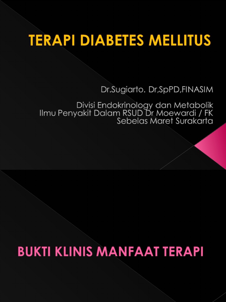 Terapi DM | PDF