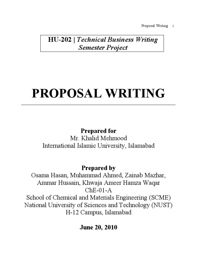 Effective Proposal Writing Techniques | PDF | Request For Proposal ...