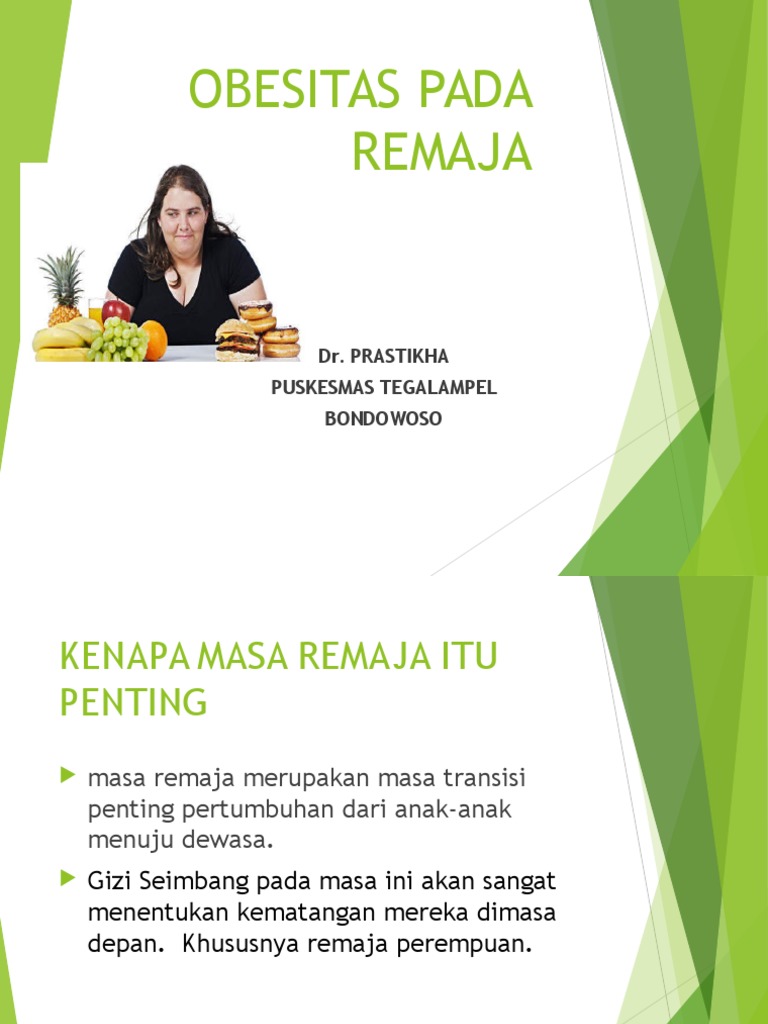 Obesitas Pada Remaja | PDF