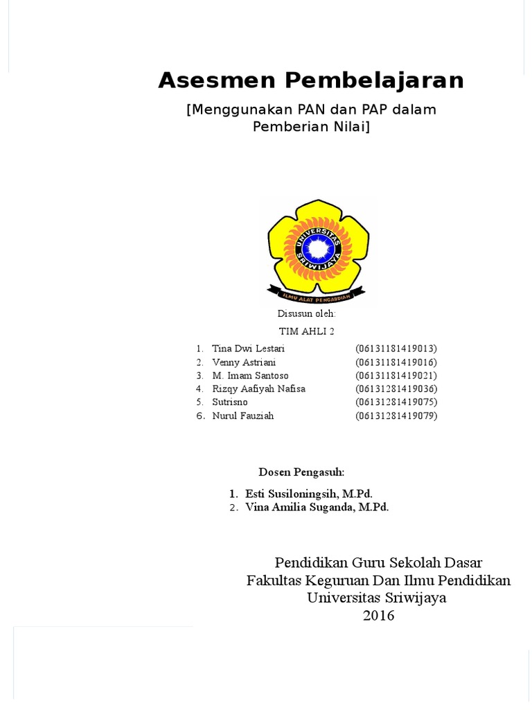 Makalah PAN Dan PAP | PDF
