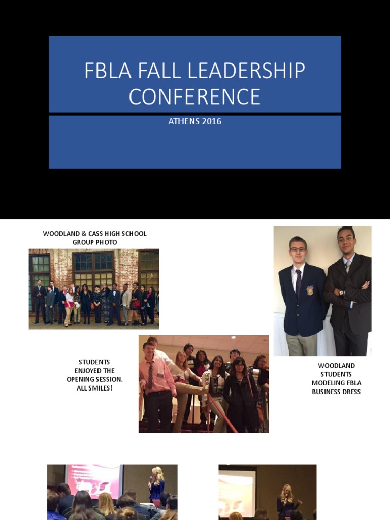 Fbla Fall Leadership | PDF