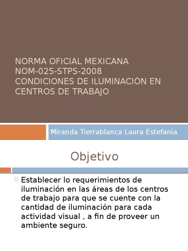 Normativa sobre Iluminación Laboral | PDF | Encendiendo | Metrología