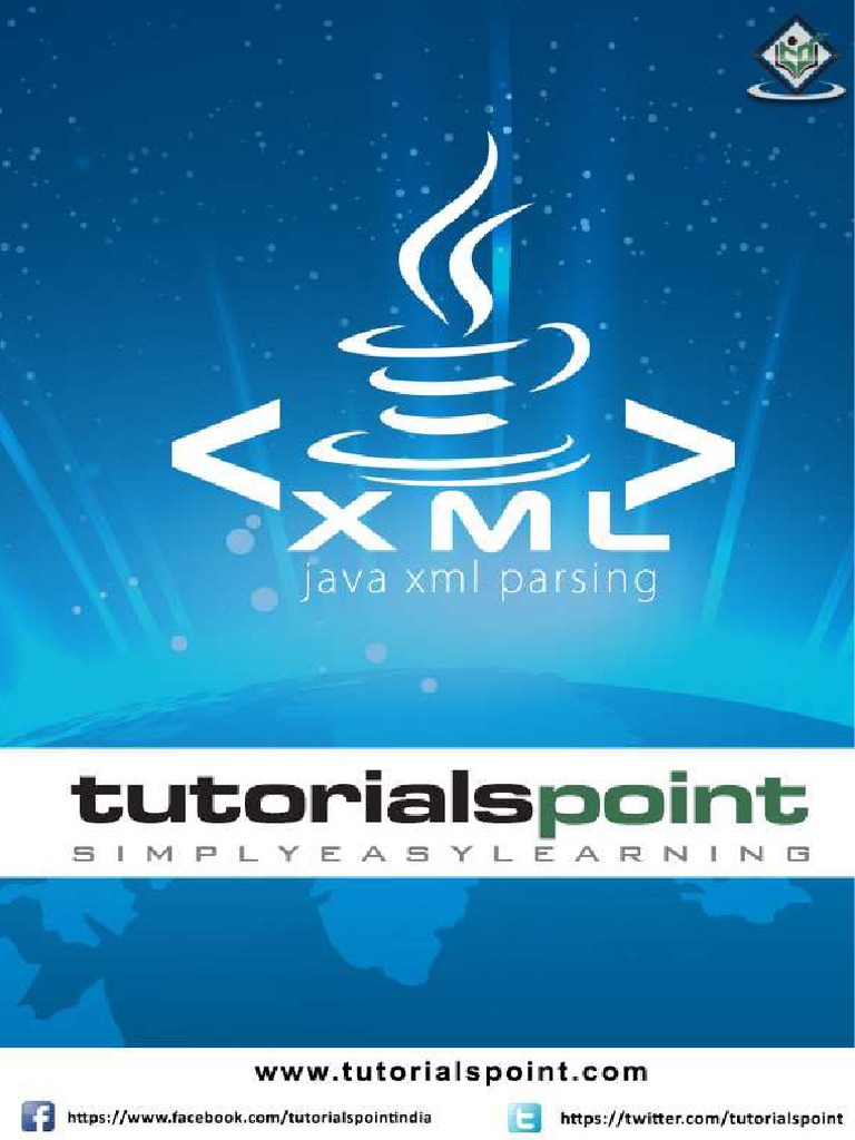 Java Xml Tutorial Pdf Xml Document Object Model 