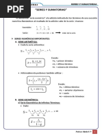 Formulas Sumatoria | PDF