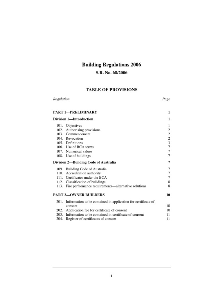 Building Regulations 2006 | PDF | Building Code | Safety
