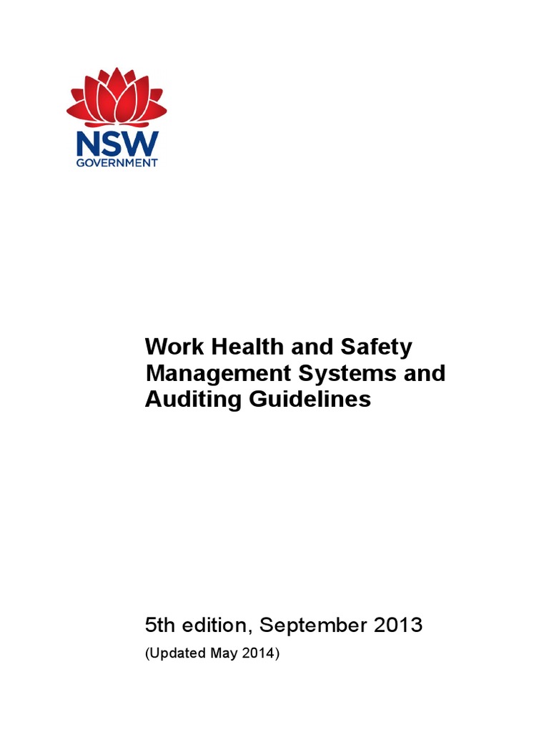 Whs Ms Guidelines May 2014 Final 1 | PDF | Occupational Safety And ...