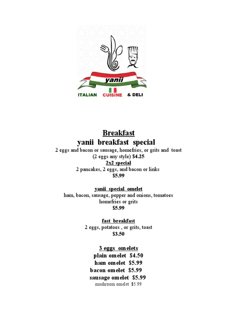 Breakfast | PDF | Cuisine | Cooking