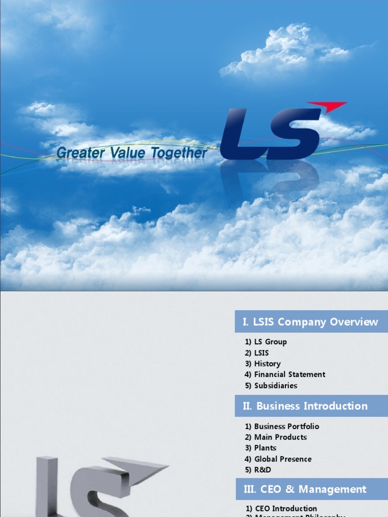 LSIS: Global Leader in Power Solutions | PDF | Photovoltaic System ...