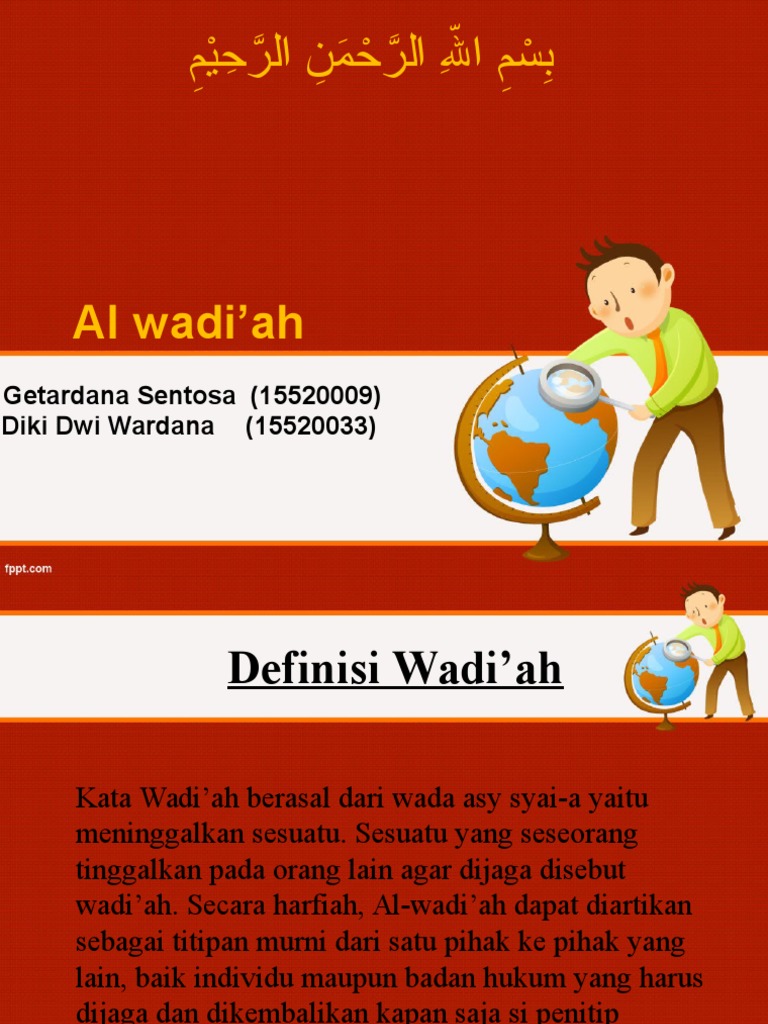 Pembahasan Wadiah | PDF