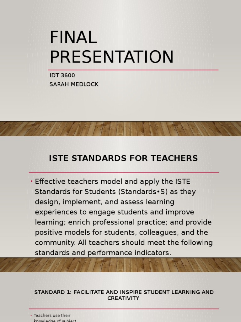 Final Exam Presentation | PDF | Lesson Plan | Creativity