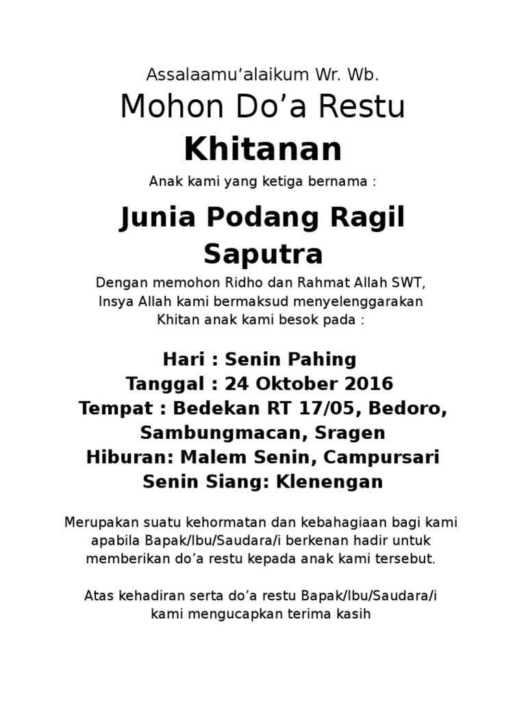 Khitanan Ulem .. | PDF