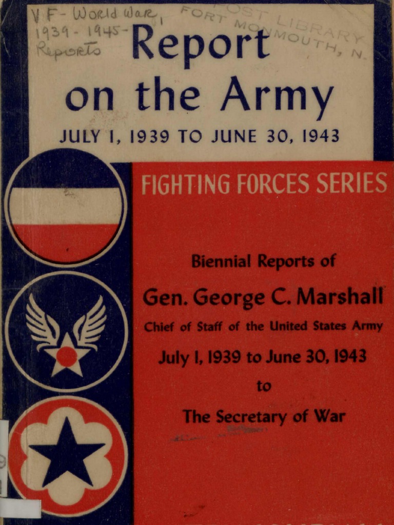 WWII Army Infantry Report | PDF | National Guard Of The United States ...