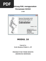 Panduan Penggunaan Software Ergofellow | PDF