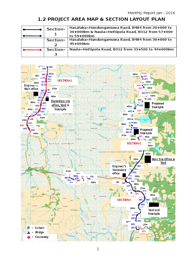 1.2 Project Area Map & Section Layout Plan | PDF
