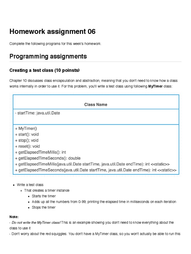 Homework Assignment 06: Programming Assignments | PDF | Comma Separated Values | Computer ...