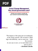 Prosci Change Management Plan Template | PDF | Change Management | Business