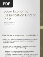Understanding SEC Classification in India | PDF | Marketing | Economies