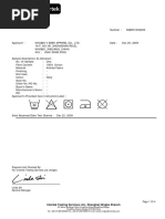 Intertek Test Report | PDF | Shoe | Materials