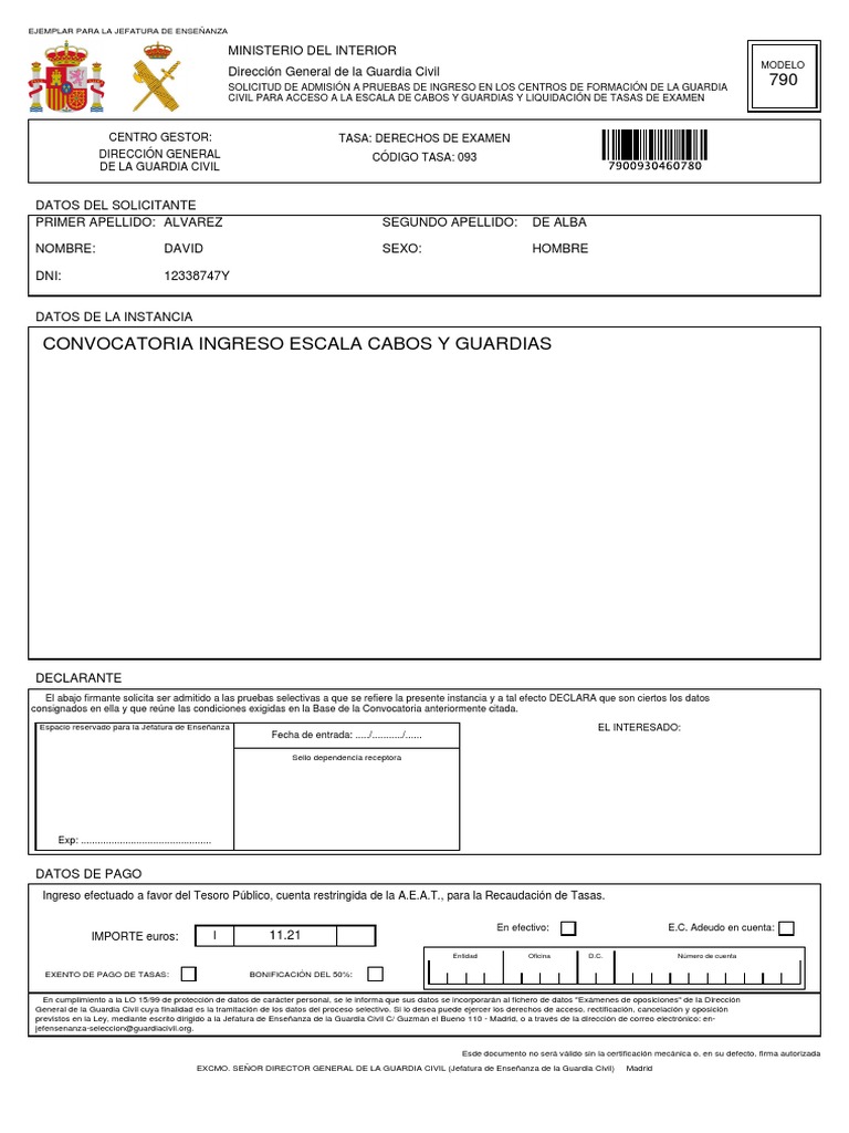 Modelo 790 | PDF | Gobierno | Business
