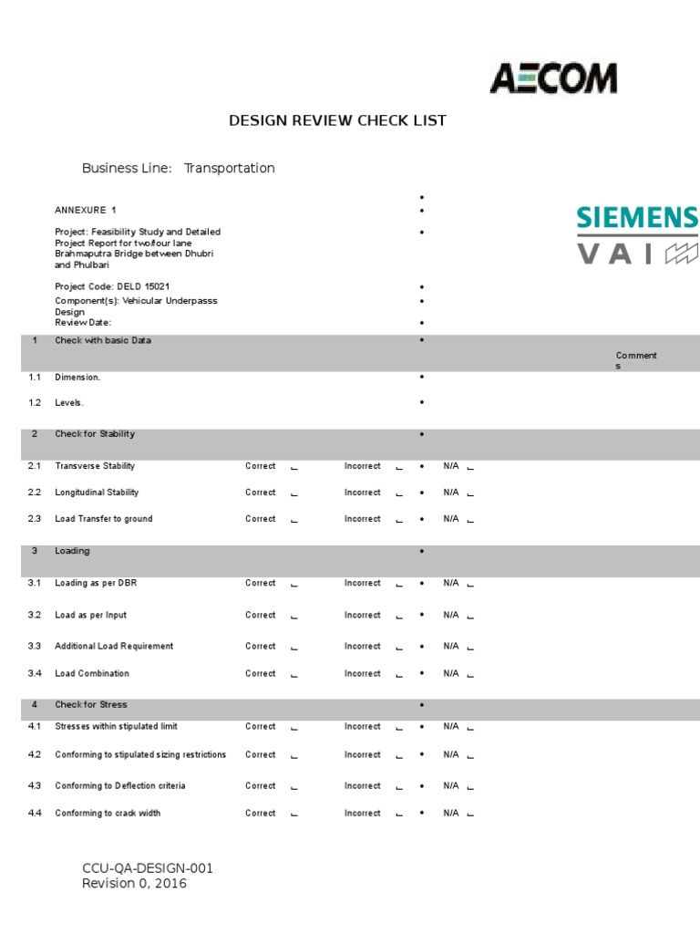 Annexure To Check List | PDF
