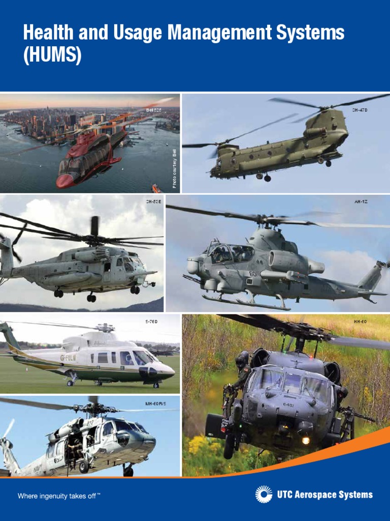 Health and Usage Management Systems (HUMS) | PDF | Aircraft ...