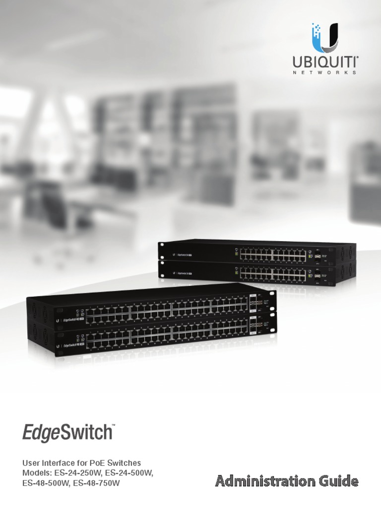 EdgeSwitch AdminGuide | PDF | Command Line Interface | Radius