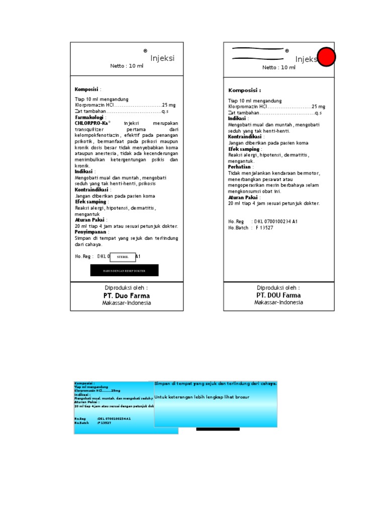 Wadah Vial Klp2 | PDF