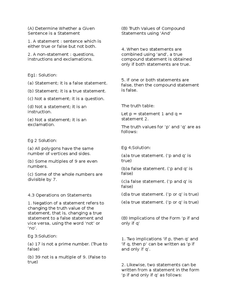 Mathematical Reasoning Answer | Download Free PDF | Deductive Reasoning | Logical Consequence