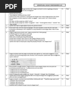 Form Kuesioner Pra Skrining Perkembangan (KPSP) | PDF