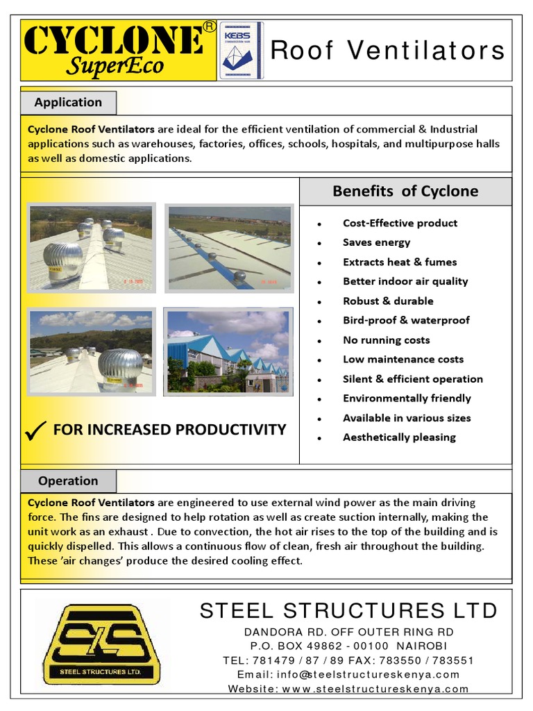Cyclone Brochure | PDF | Technology & Engineering