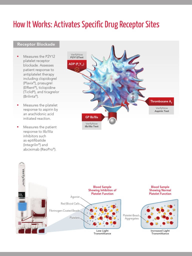MVN0009-VerifyNow Pocket Guide International PDF | PDF | Platelet ...